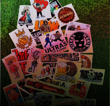 Cheap custom stickers - Custom stickers with Ultras Factory